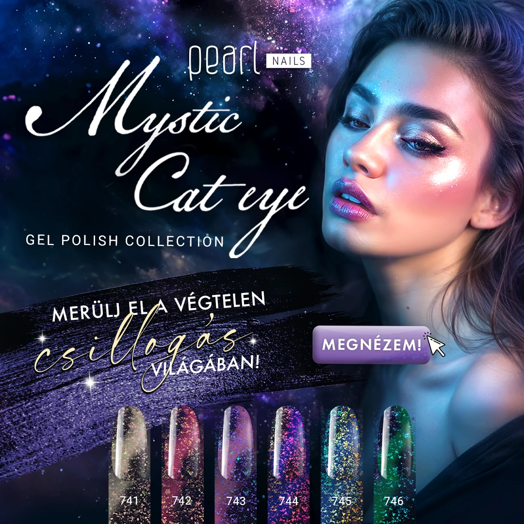 Classic Gel Polish 741 - Flakes Cat Eye Champagne - Fina